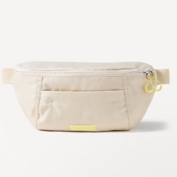 Athleta | Bags | Athleta Large Ivory Crest Fanny Pack | Poshmark